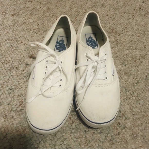 Vans | Shoes | Cream Vans | Poshmark